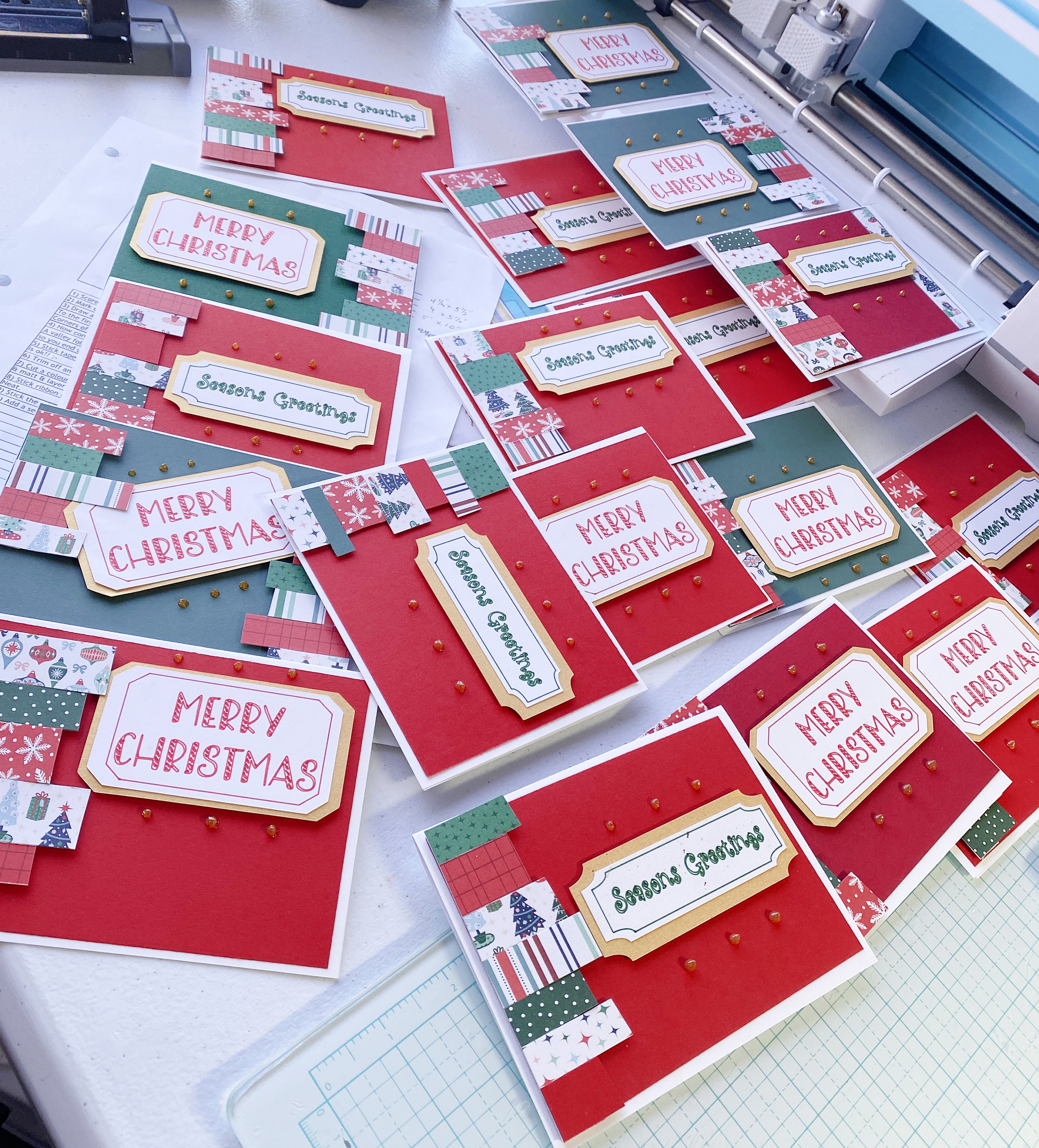 Cute Christmas Cards From Carta Bella Paper Line - AFFORDABLE CARDS ...