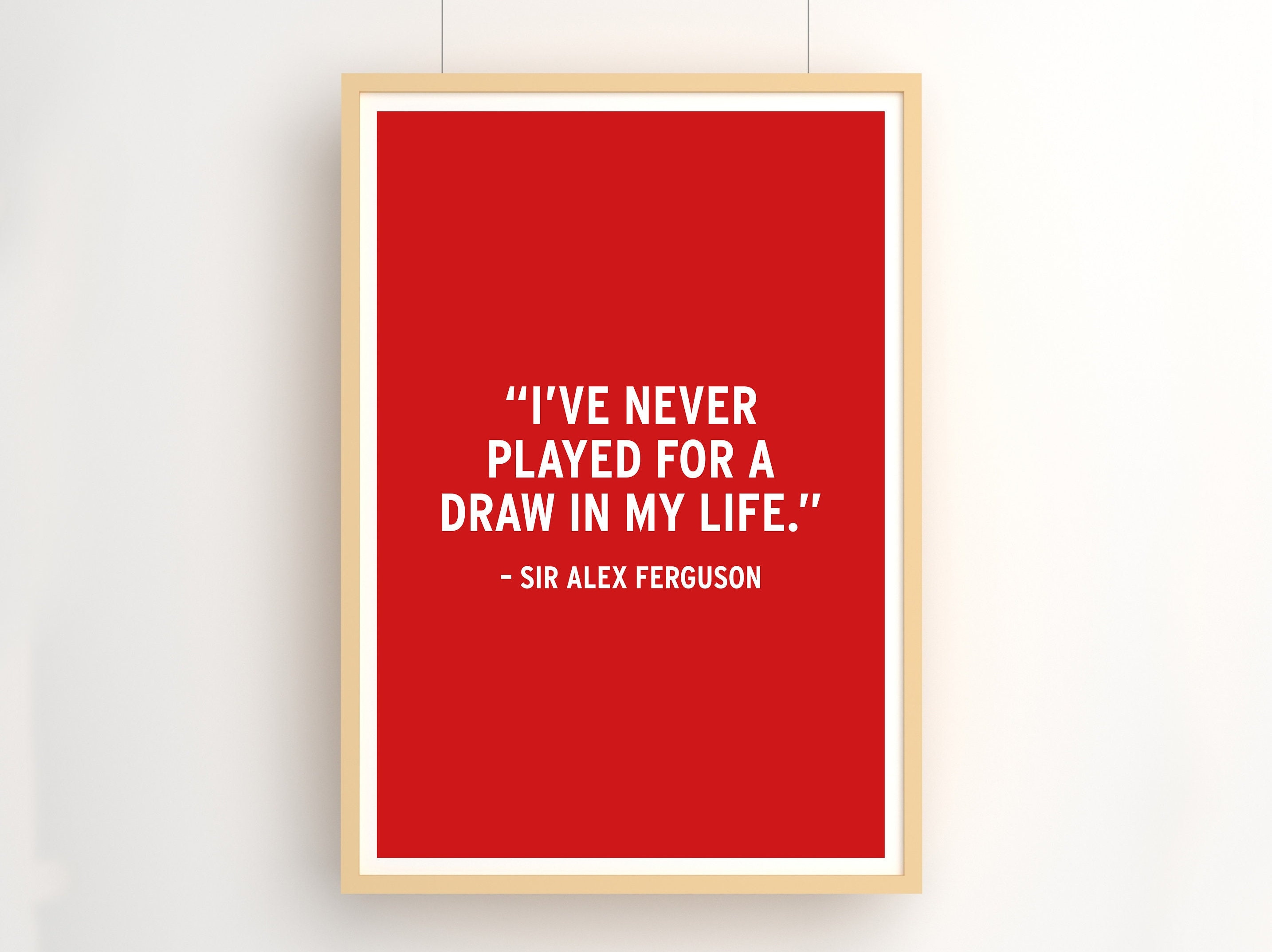 Sir Alex Ferguson Quotes