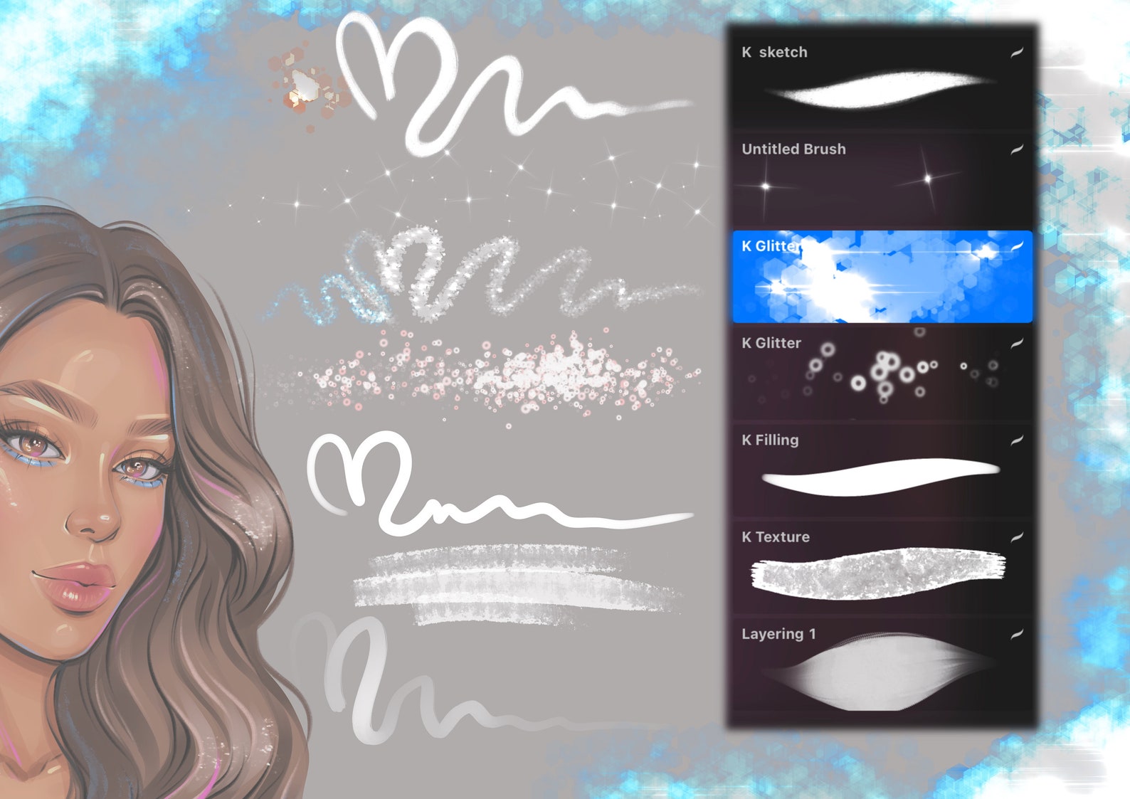 Procreate Brushes + Step by Step Tutorial - Etsy