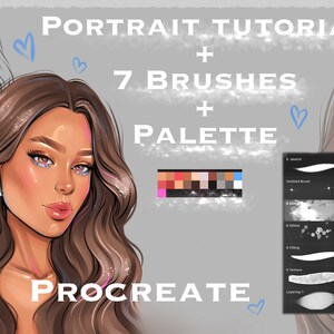 Procreate Brushes + Step by Step Tutorial - Etsy