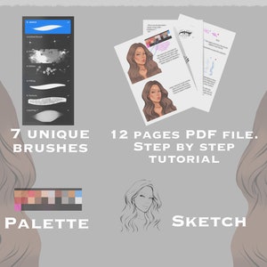 Procreate Brushes Step by Step Tutorial - Etsy