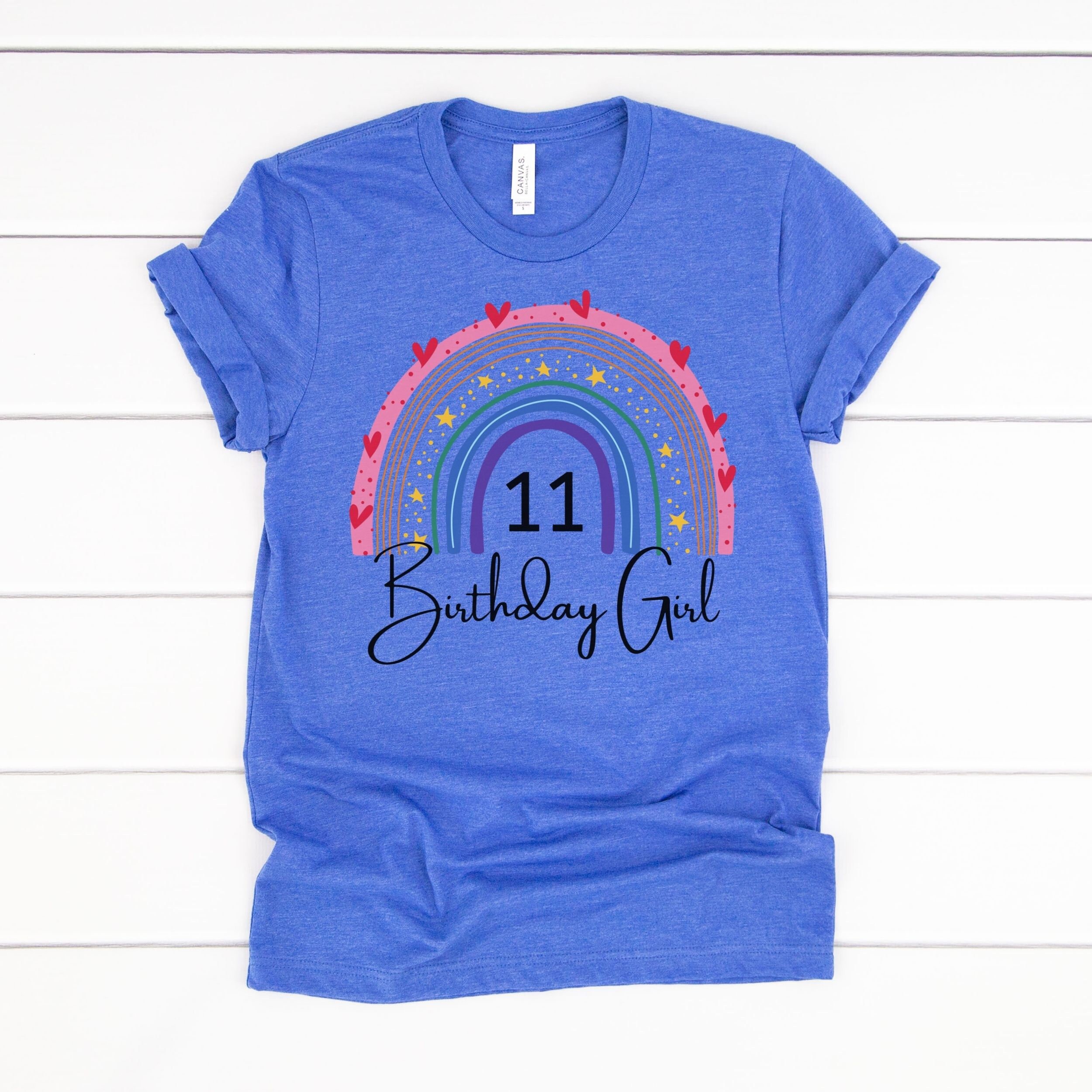 11th Birthday Shirt Girl 11th Birthday TShirts Eleven Year Etsy 11th-birthday-shirt-girl-11th-birthday-tshirts-eleven-year-etsy