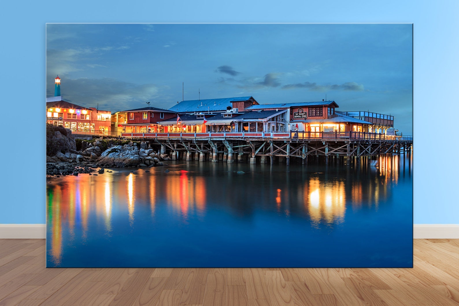Old Fisherman's Wharf Monterey Photography Print | Etsy