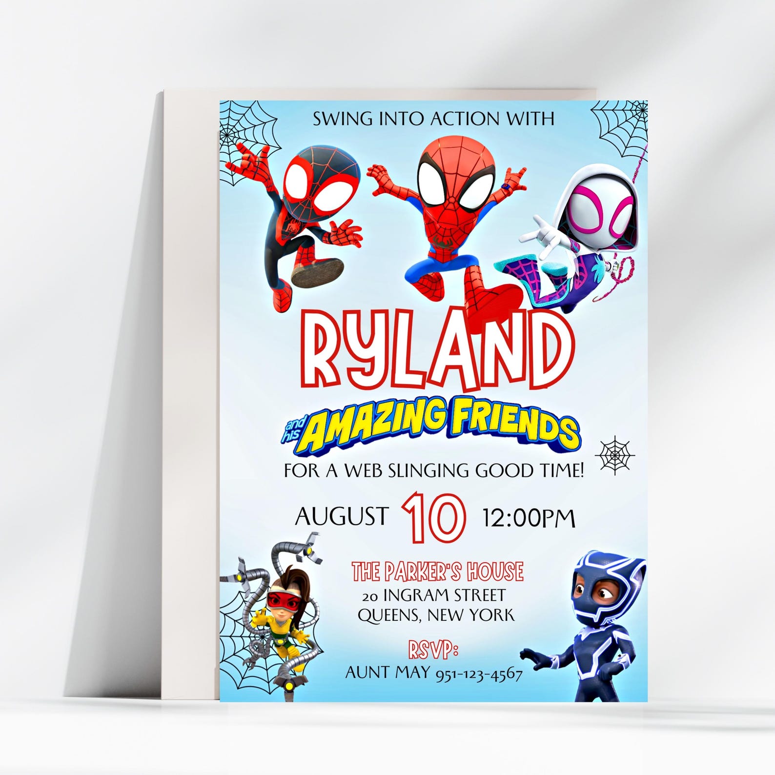 Spidey and His Amazing Friends Coloring Pages | Printable Coloring ...