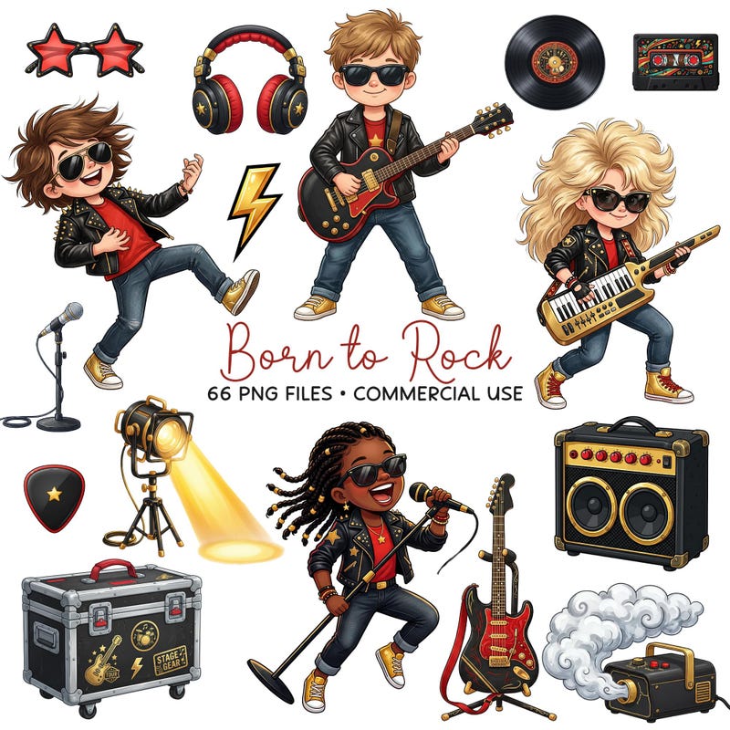 Rock Star Birthday - Etsy