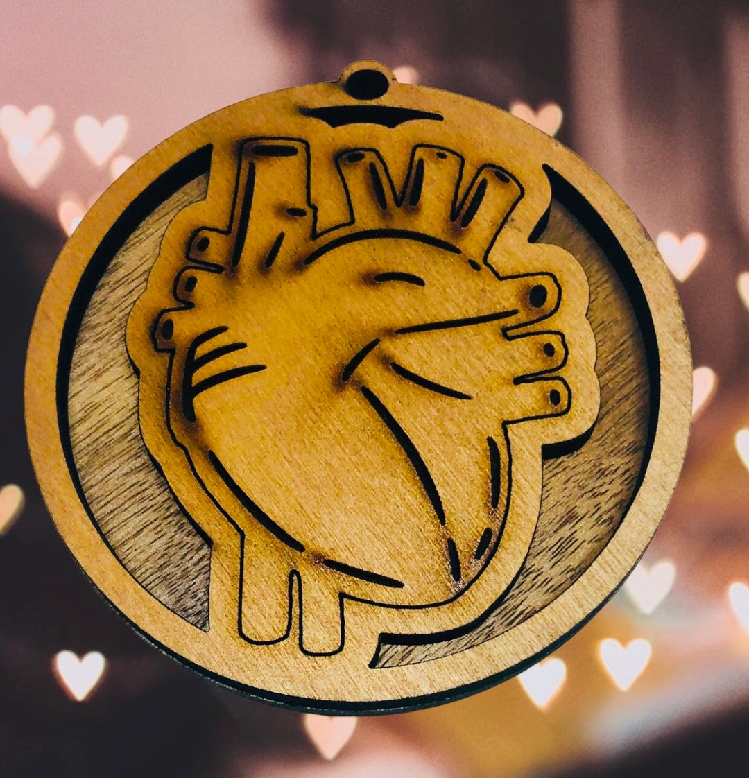 Anatomical Heart CARDIOLOGY Medical Ornament Nurse Doctor Cardiologist ...