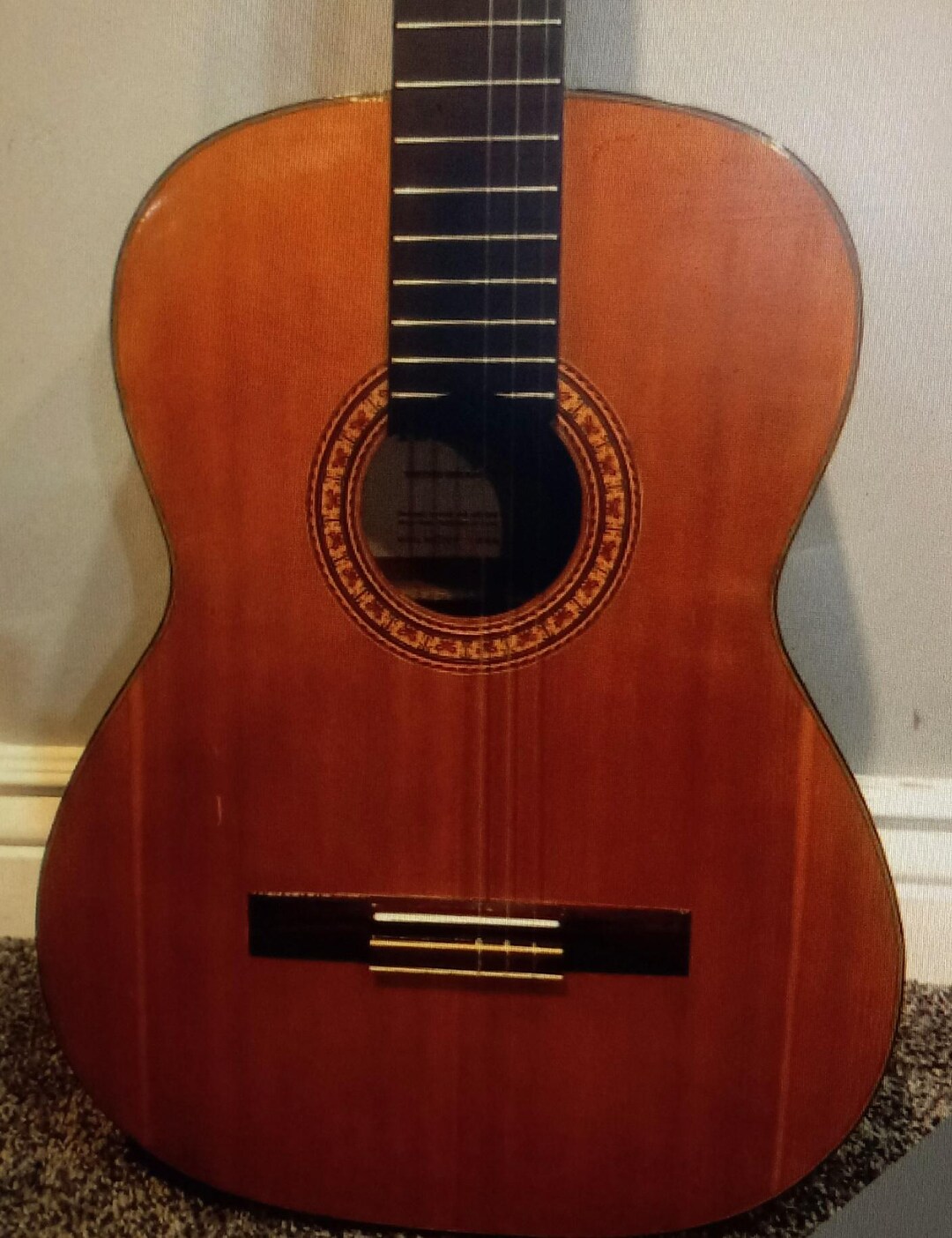 Toredo Vintage Acoustic Guitar , Model # 7000, Made in the Early 1970s ...