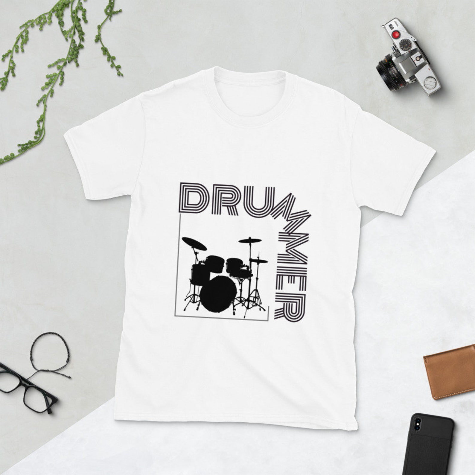 Drummer T-shirt, Drumming Tshirt, Drums Tee, Drummer Gifts, Drums ...