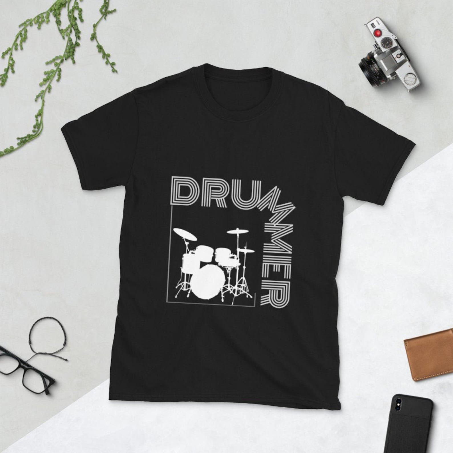 Drummer T-shirt, Drumming Tshirt, Drums Tee, Drummer Gifts, Drums ...