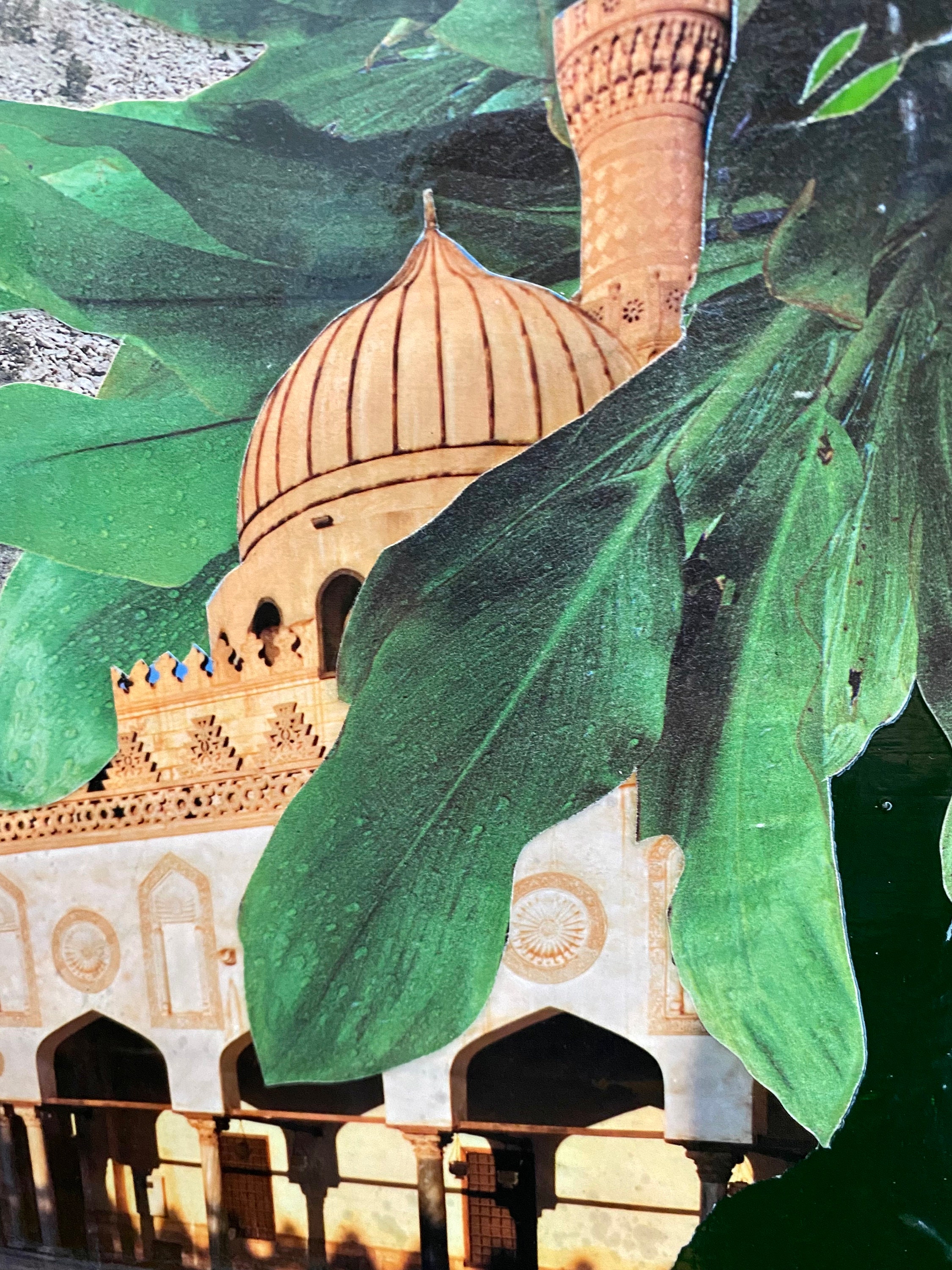 Wall Oddities Art Surreal Mixed Media Collage Trippy Architecture ...