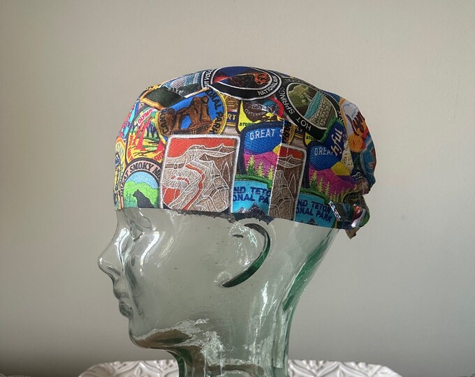 National Parks Mens Surgical Cap/scrub Cap/scrub Hat for Men/scrub Hats ...