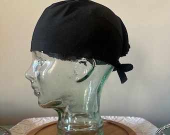 Scrub Cap Men, Skull Surgical Hat, Plain Nurse Caps, Stretchy Scrub ...
