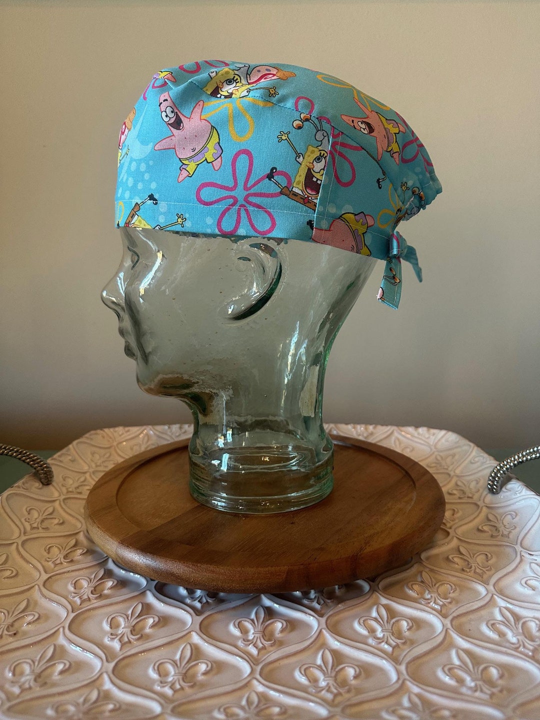 Spongebob Mens Surgical Cap/scrub Cap/scrub Hat for Men/scrub Hats - Etsy