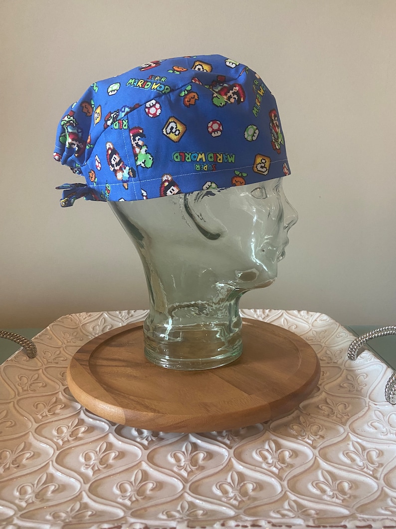 Super Mario World Mens Scrub Cap: Surgical Hat - Etsy