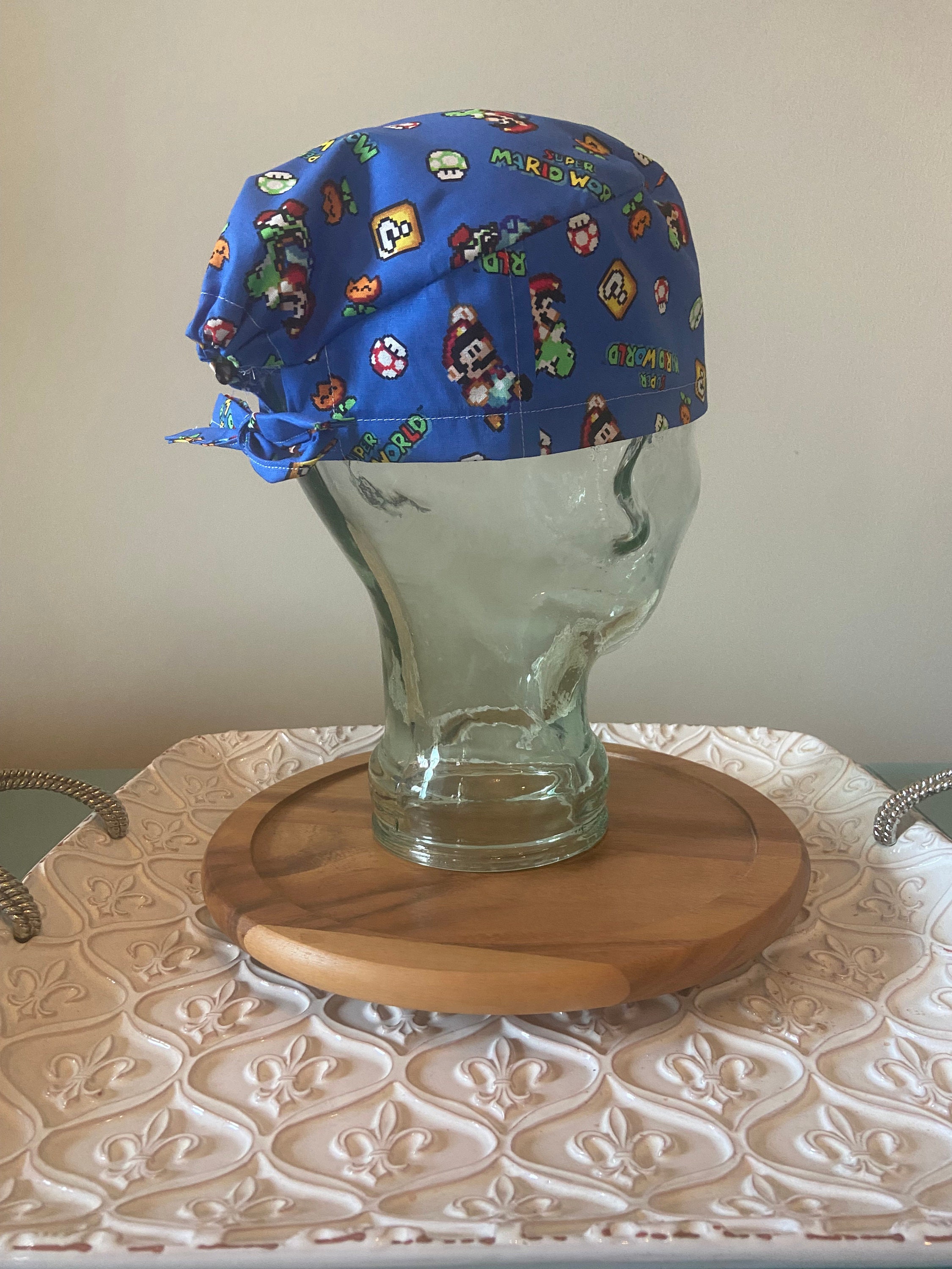 Super Mario World Mens Scrub Cap: Surgical Hat - Etsy