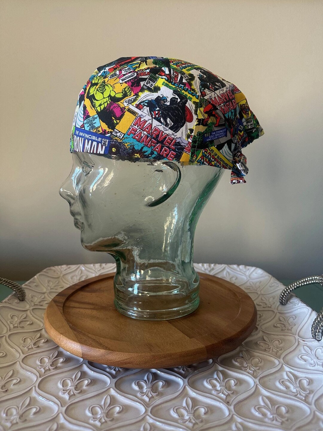 Marvel Comic Covers Men's Scrub Cap - Etsy