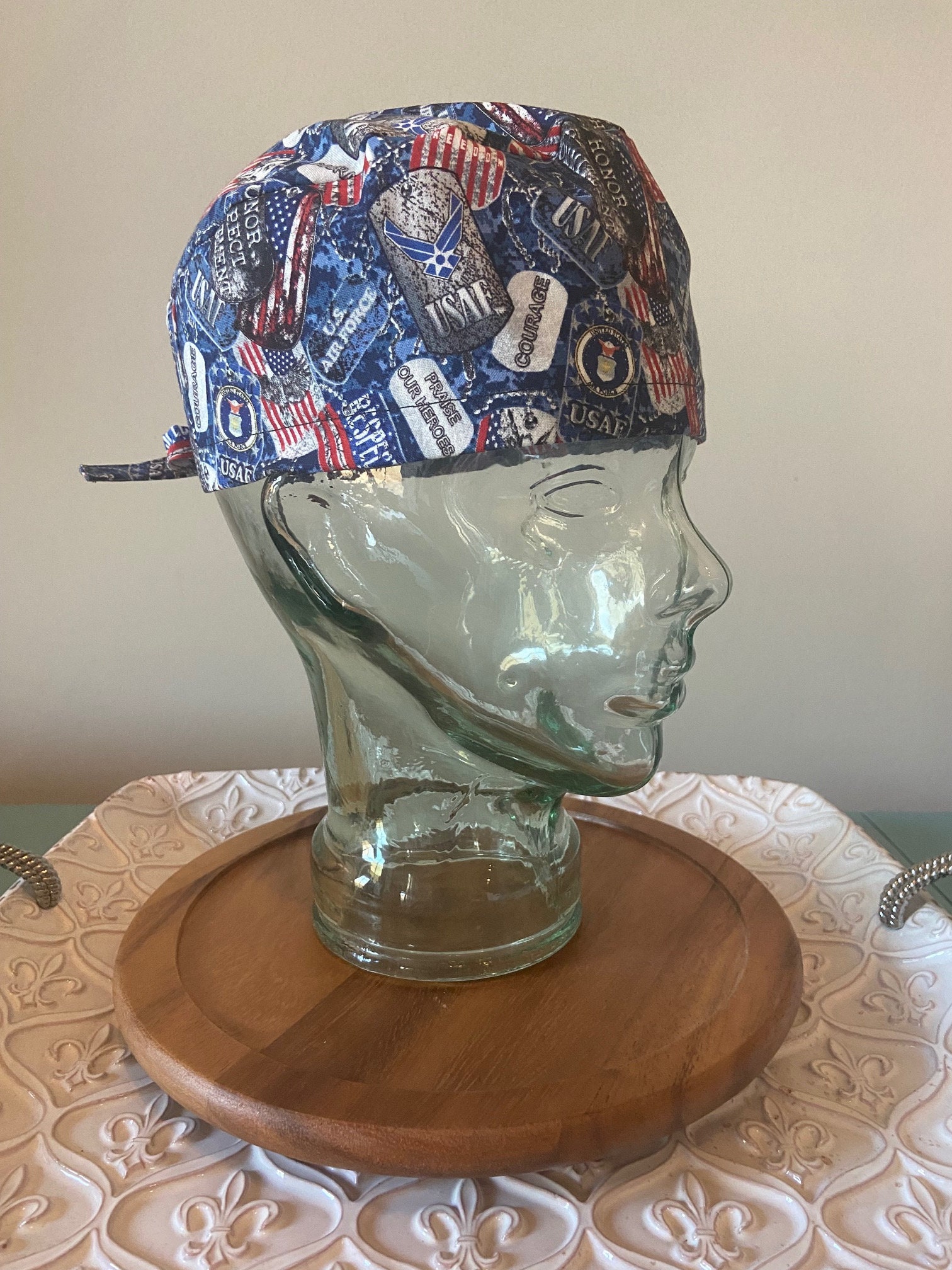 USAF Men's Surgical Cap/scrub Cap/scrub Hat for Men/scrub Hats - Etsy