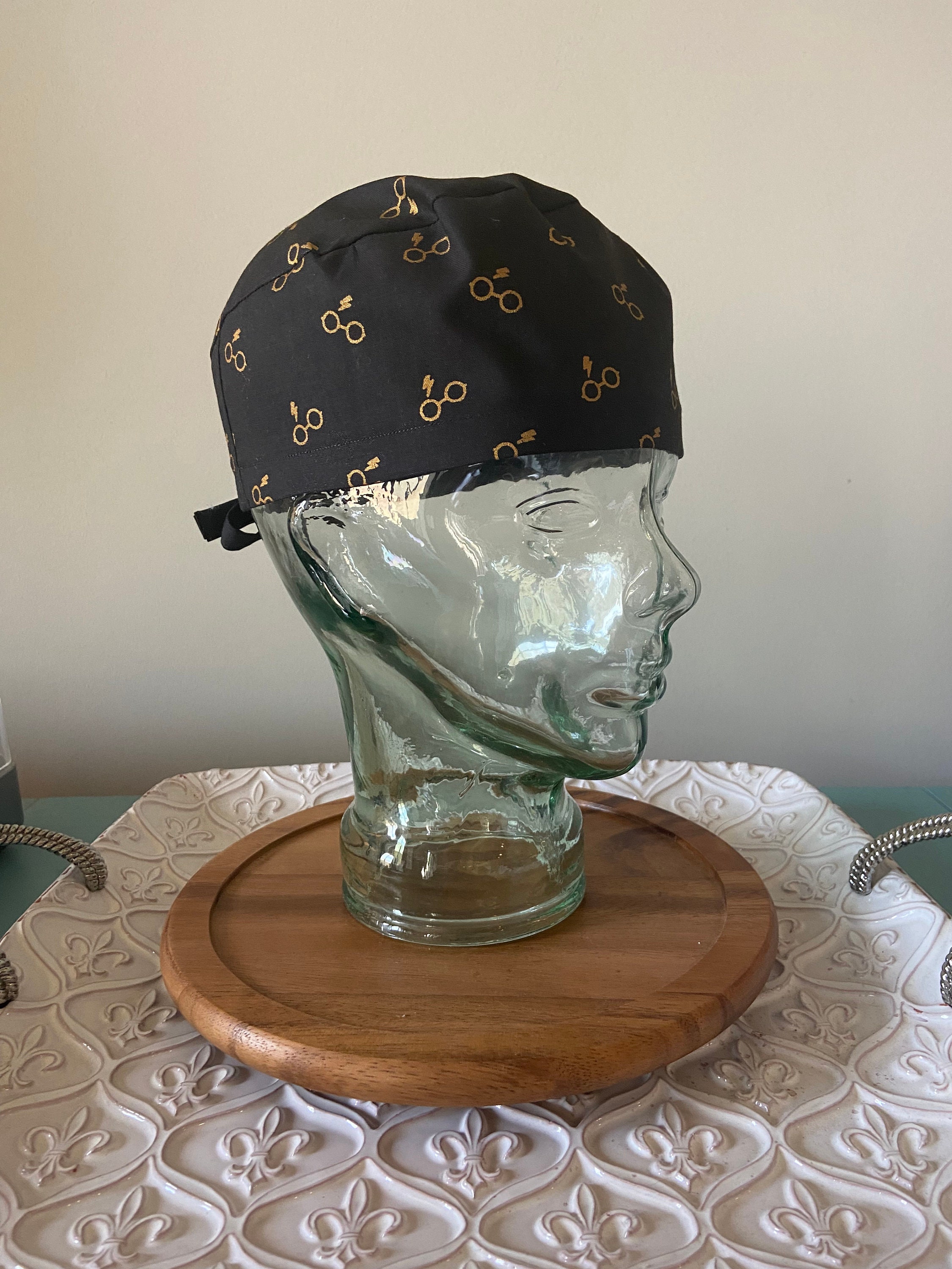 Wizarding Glasses Men's Surgical Scrub Cap - Etsy