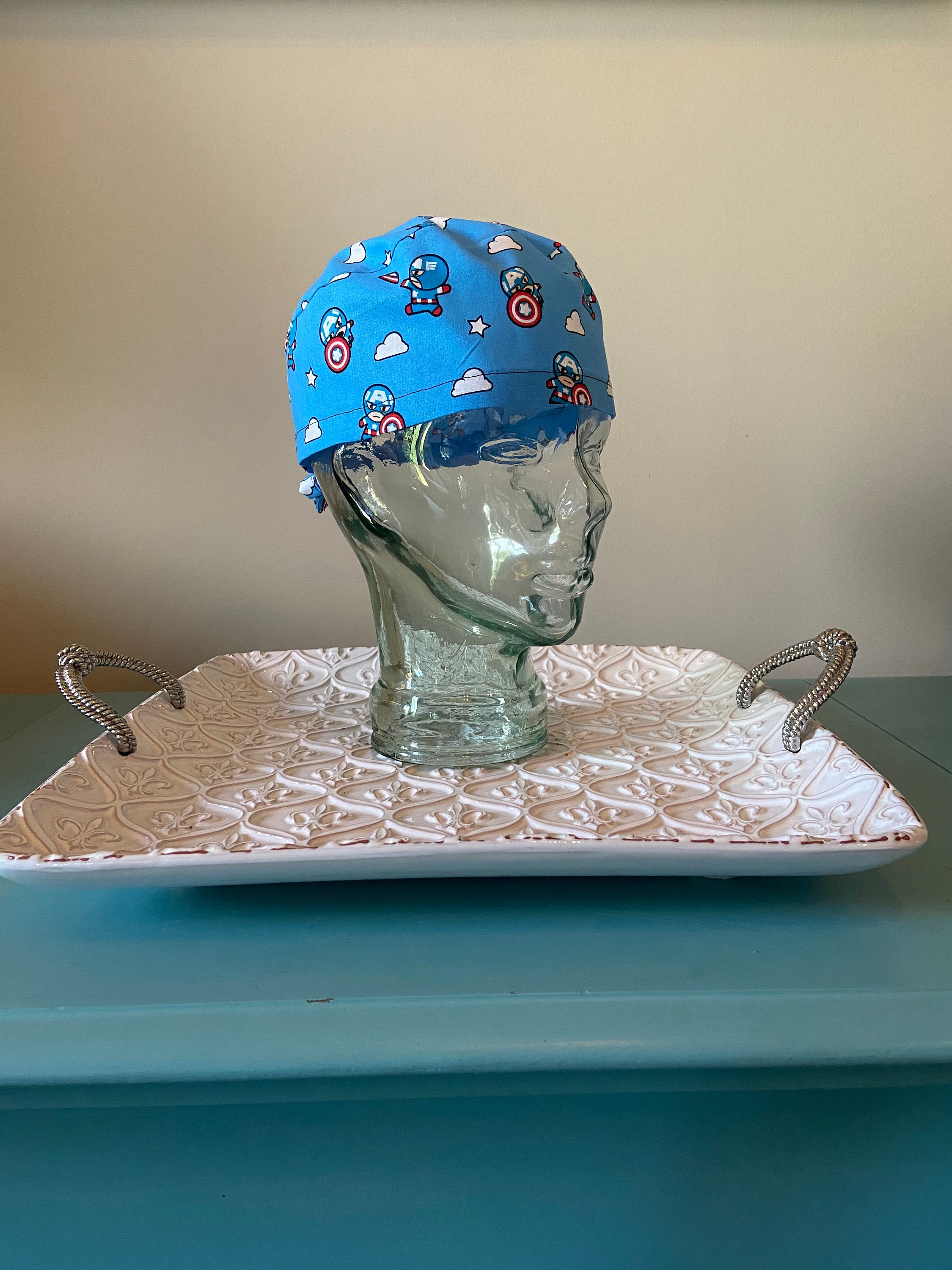 Marvel/captain America Men's Surgical Cap/scrub Cap/scrub Hat for Men ...