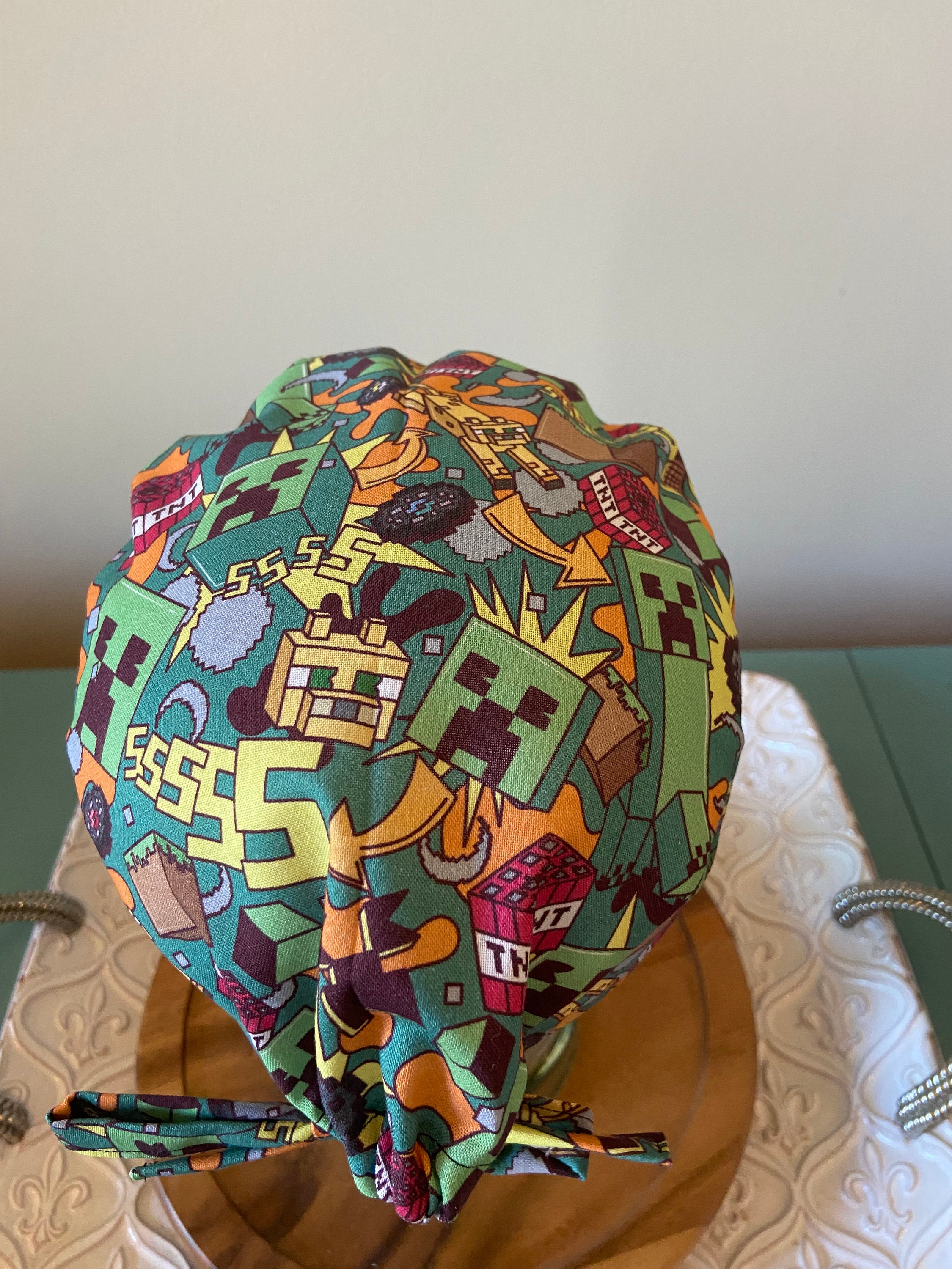 Minecraft Mens Surgical Cap/scrub Cap/scrub Hat for Men/scrub - Etsy