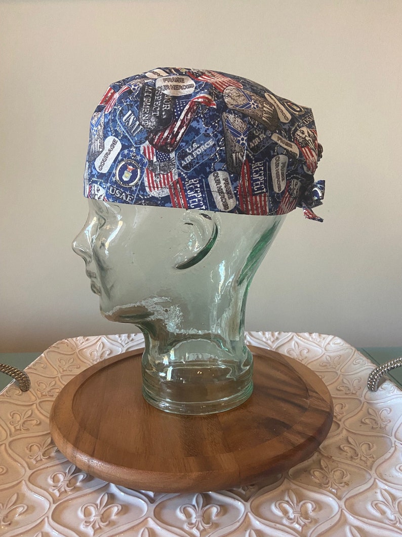 USAF Men's Surgical Cap/scrub Cap/scrub Hat for Men/scrub Hats - Etsy