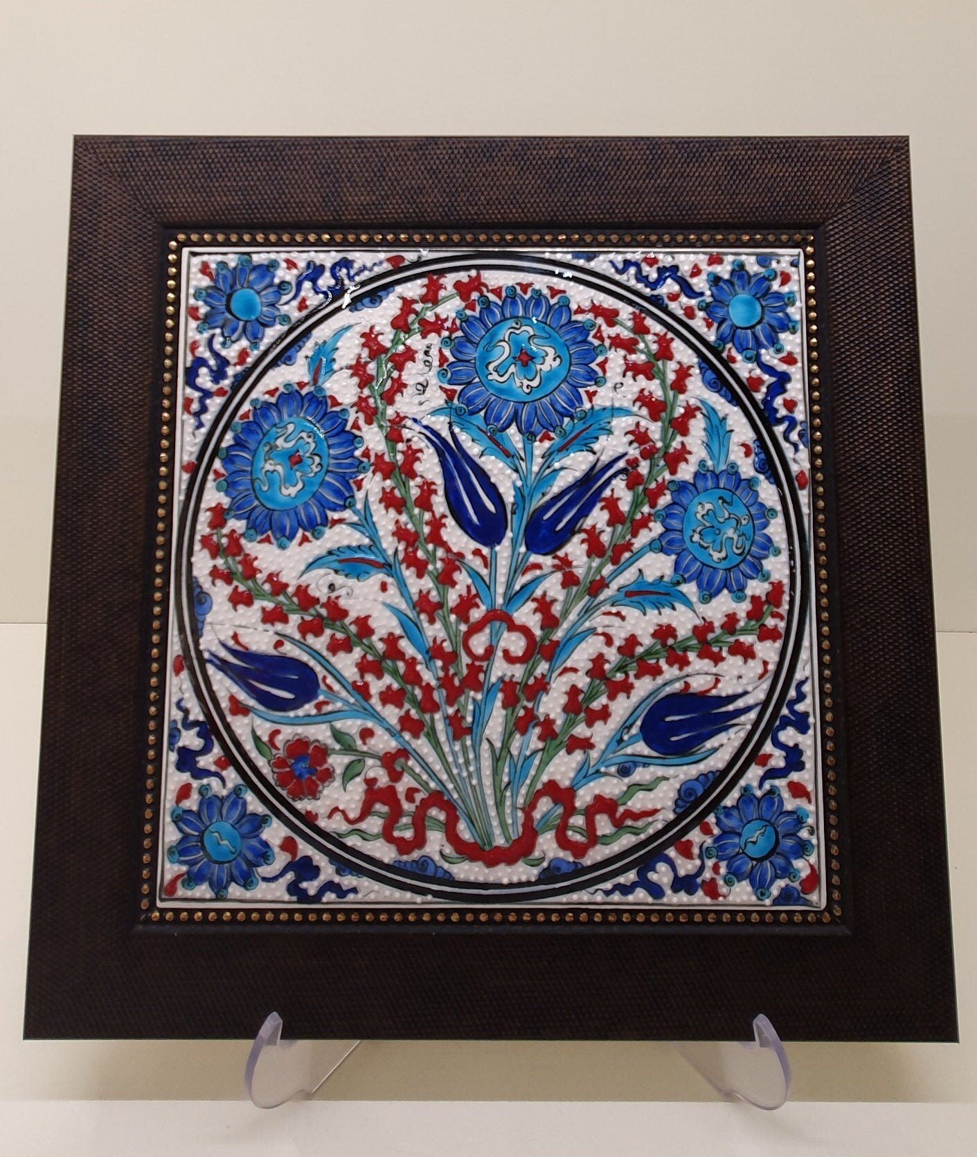 Iznik Tile Ottoman Tile Home Decor Hanging Tile Decorative - Etsy