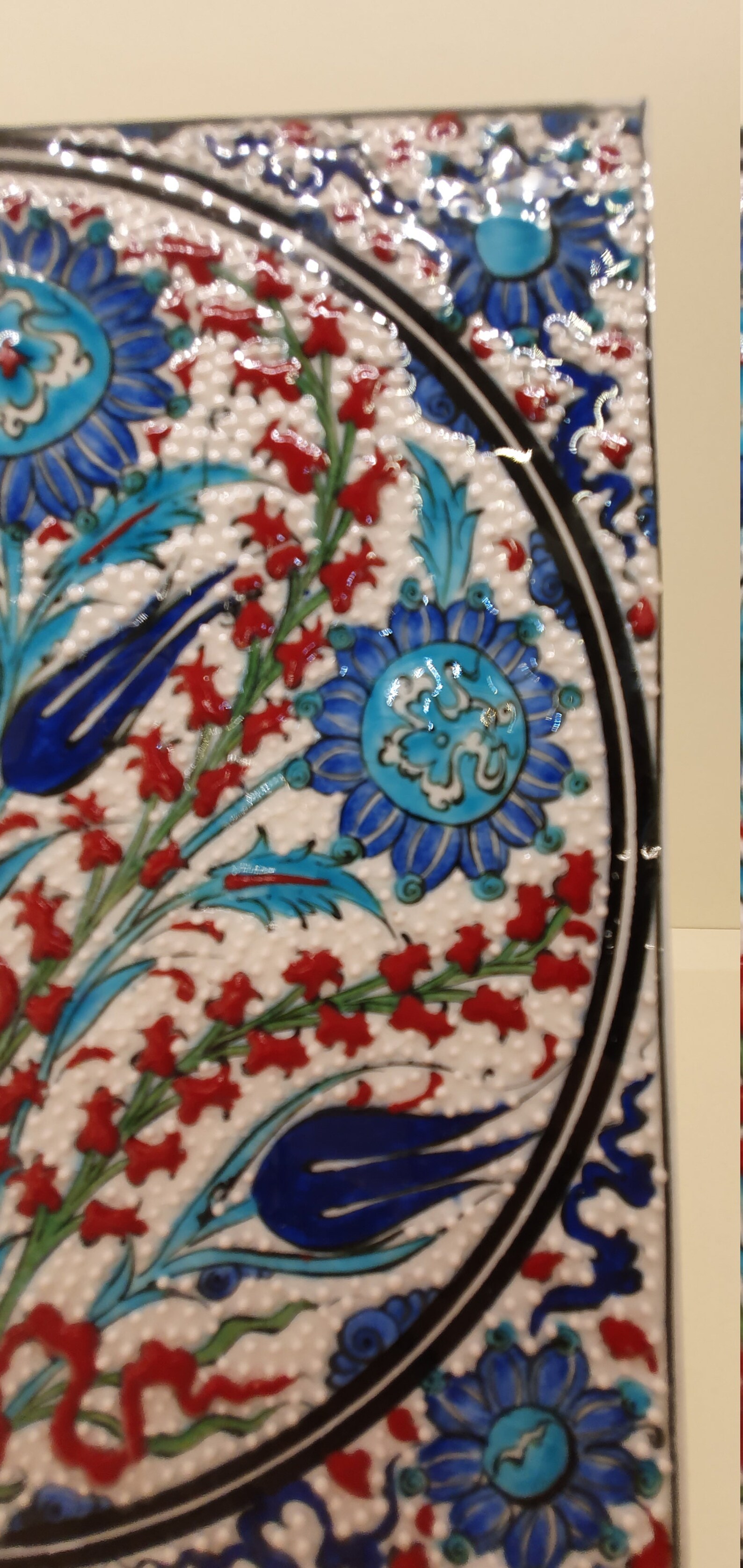 Iznik Tile Ottoman Tile Home Decor Hanging Tile Decorative - Etsy