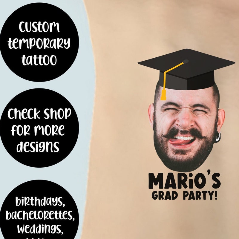 Graduation Tattoos - Etsy