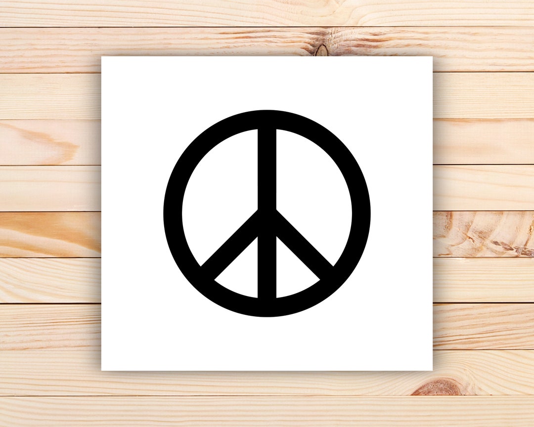 Buy Tiny Peace Sign Temporary Tattoo- Set of 10 Peace Tattoo Sticker ...