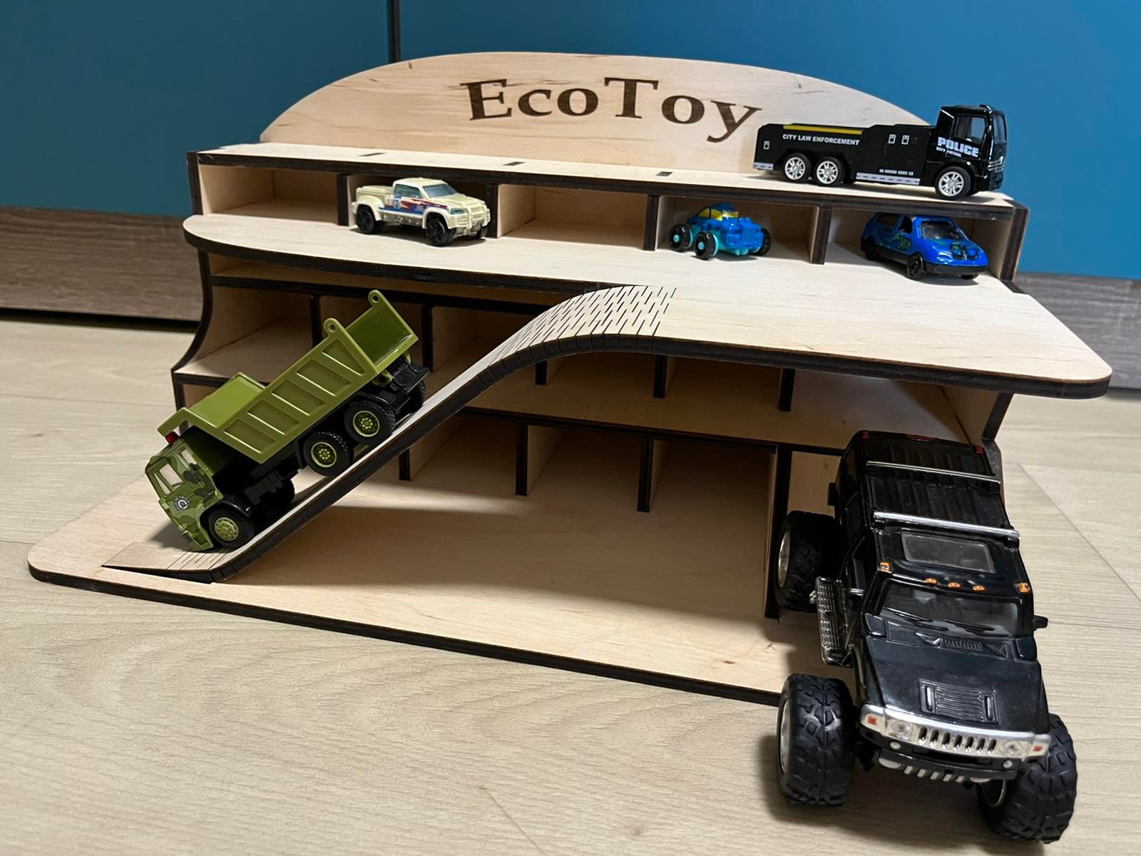 Toy Garage / Toy Car Garage / Toy Parking / Kid's Auto Park - Etsy