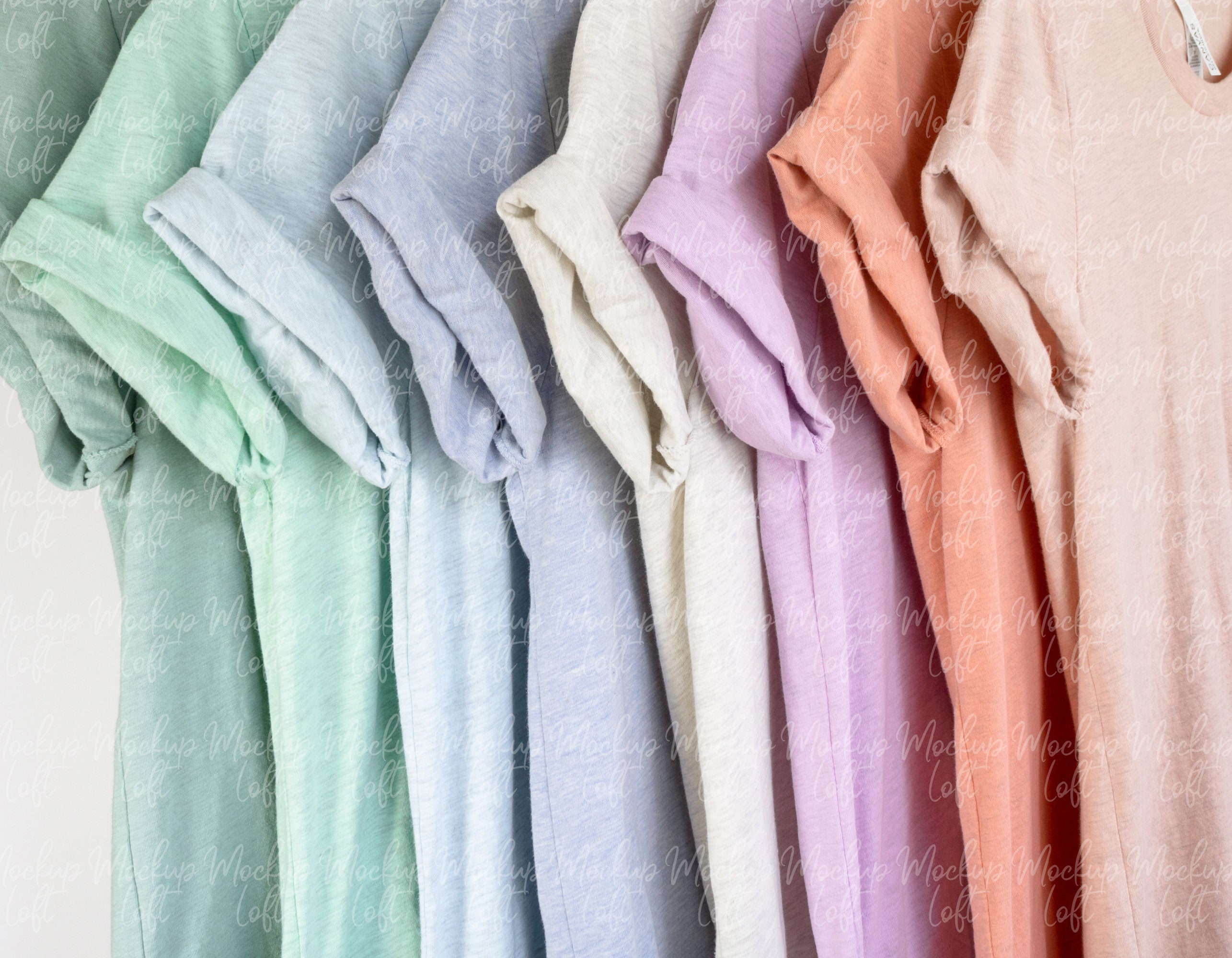 Bella Canvas 3001 Heather Prism Colors Chart | Heather Prism Dusty Blue ...