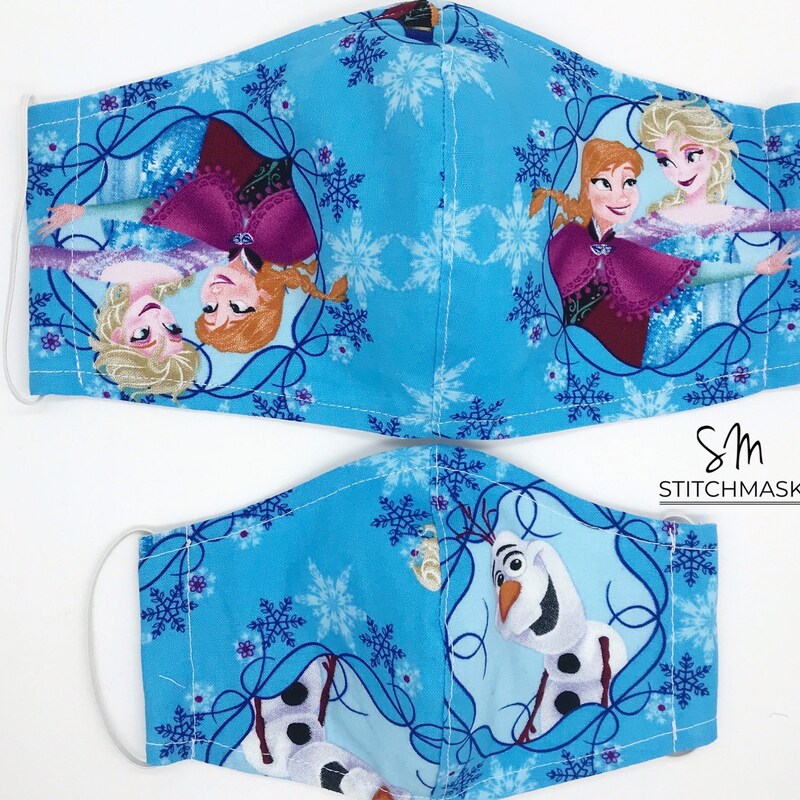 Frozen Mask - Etsy