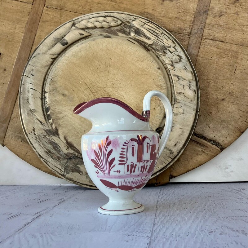 Antique Pink Lusterware - Etsy