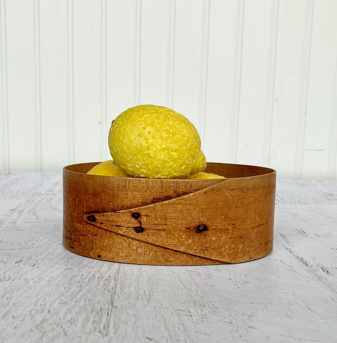 Oval Bentwood One Swallowtail Finger Lap Joint Pantry Box Bottom in the ...