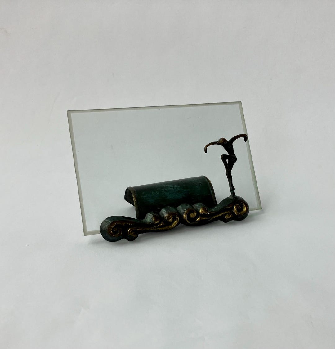 Art Deco Inspired Table Top Picture Frame With Stylized Human Figure - Etsy