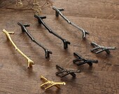 Antique Silver Tree Branch Handle Pull Knob Dresser Drawer - Etsy