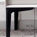 6X Modern Black Furniture Legs, Minimalist Sofa Foot, Cabinet Legs, Bed ...