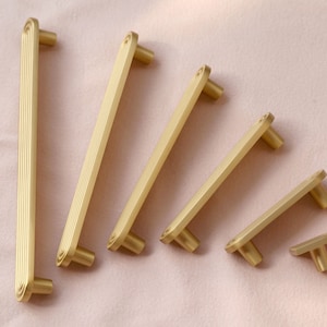 Brass Boho Rainbow Drawer Pulls Knob, Wardrobe Pull Dresser Handle Knob, Solid Brass Cupboard ...