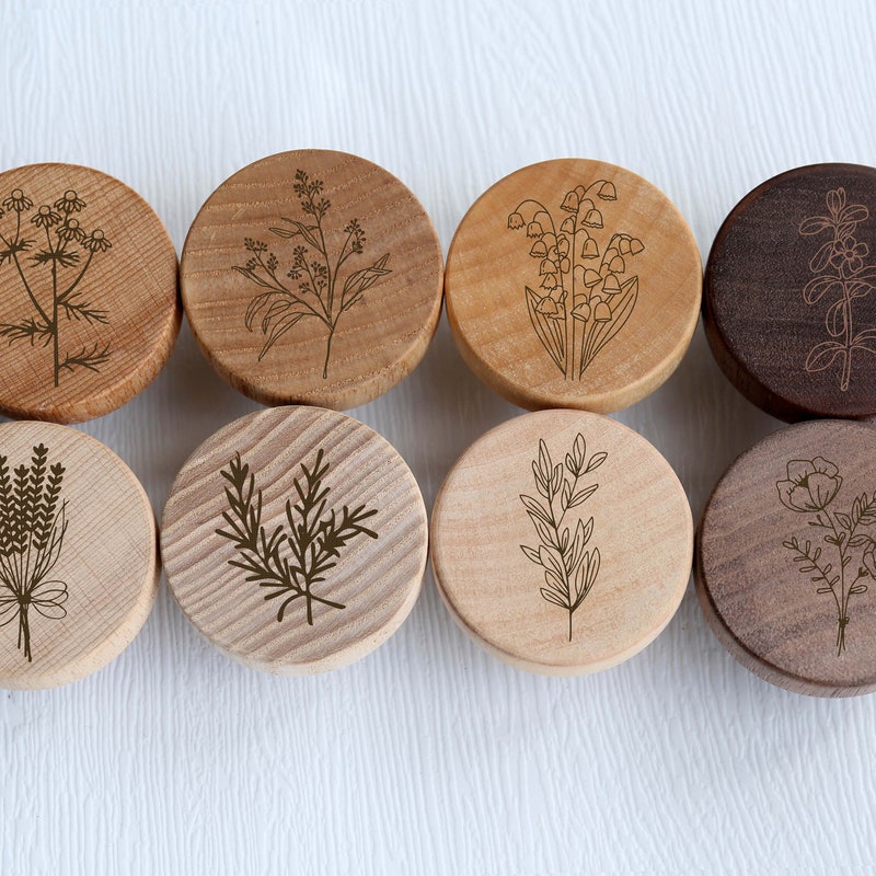 Floral Knobs - Etsy
