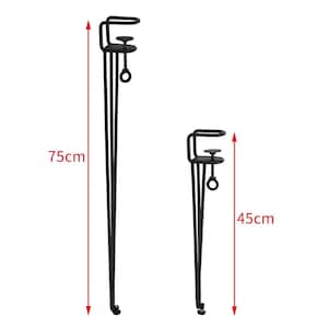 4PCS DIY F Clip Table Legs, Camping Table Legs, High-quality Metal ...