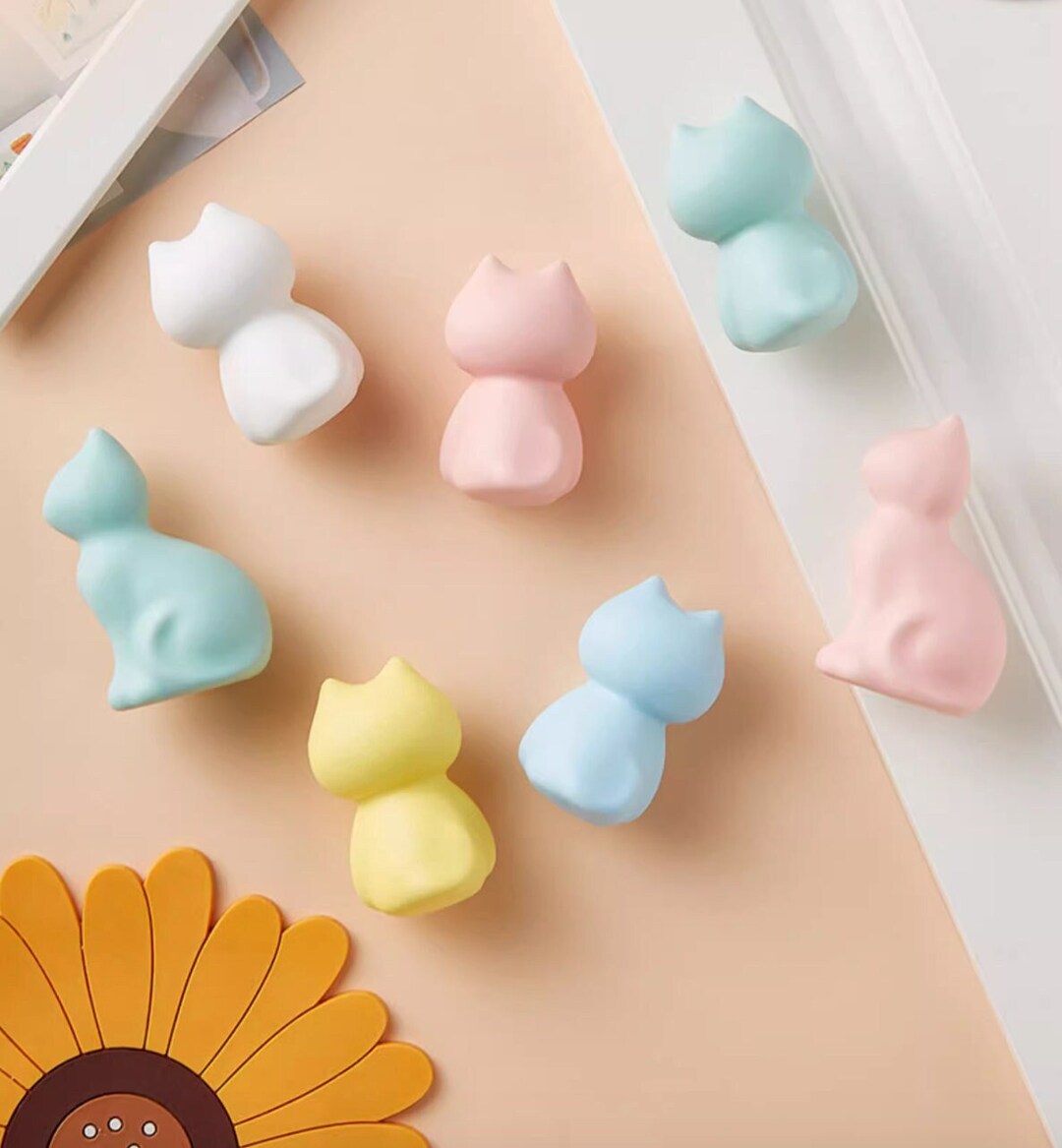 Cat Drawer Knobs Handles Kids, Animals Cabinet Handles Knobs, Kitty ...
