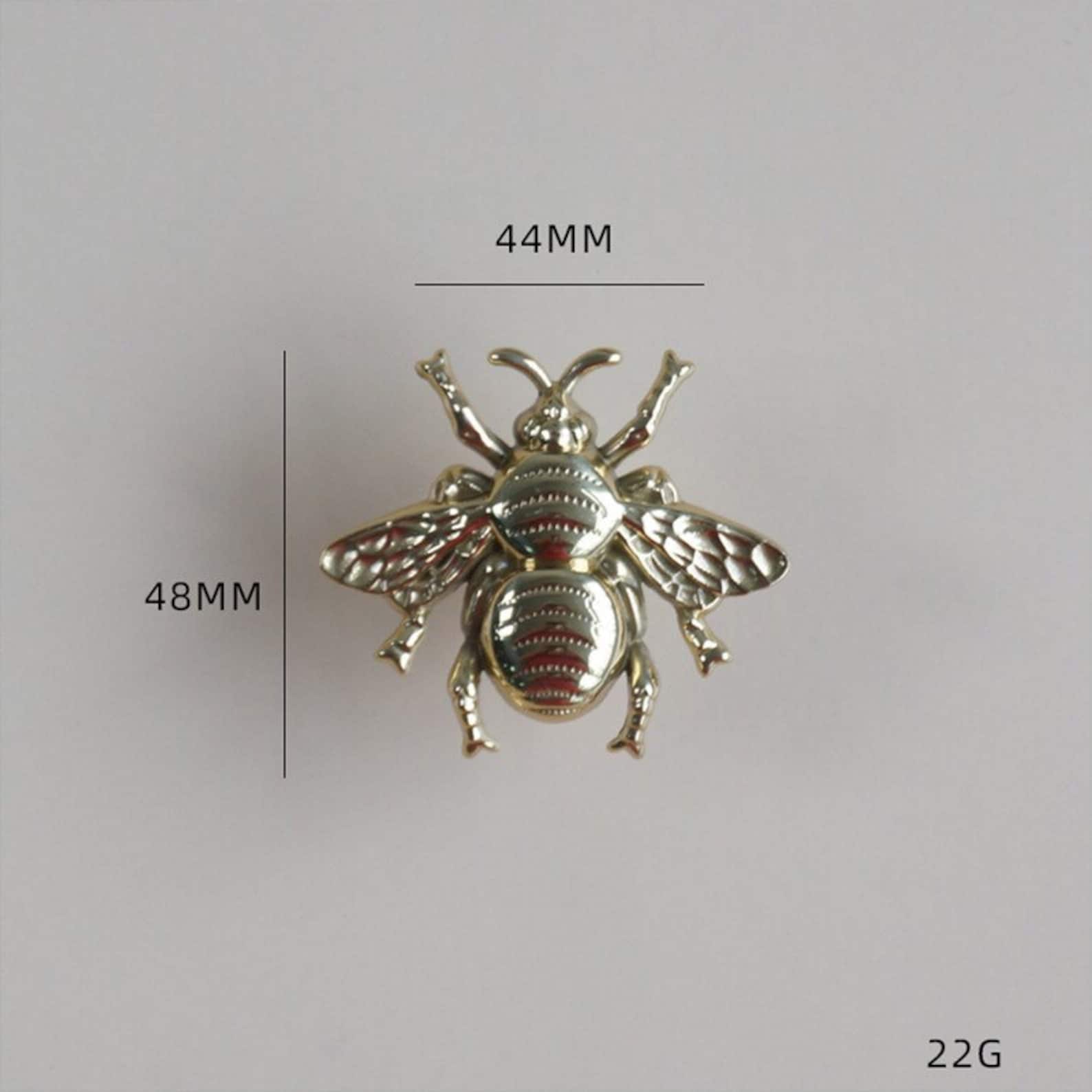 Brass Bee Drawer Dresser Knobs, Cabinet Pulls Handle, Animal Drawer ...