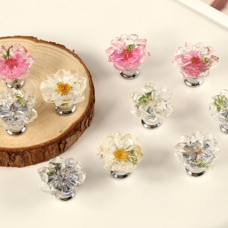 Flower Knobs - Etsy