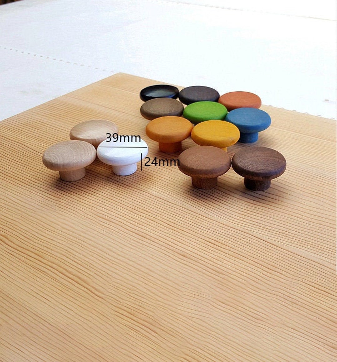 Wood Boho Drawer Knob, Wooden Handle Knob, Nursery Knob Handle, Ikea ...