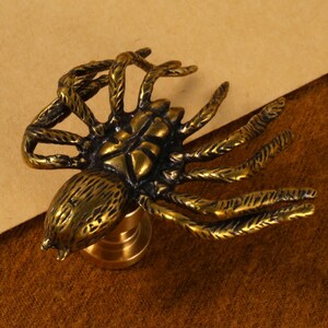 Vintage Brass Spiders Cabinet Handles Knobs, Bronze Insect Series ...