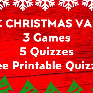 Christmas Party Games & Quizzes | Family Christmas Game Night | Virtual ...