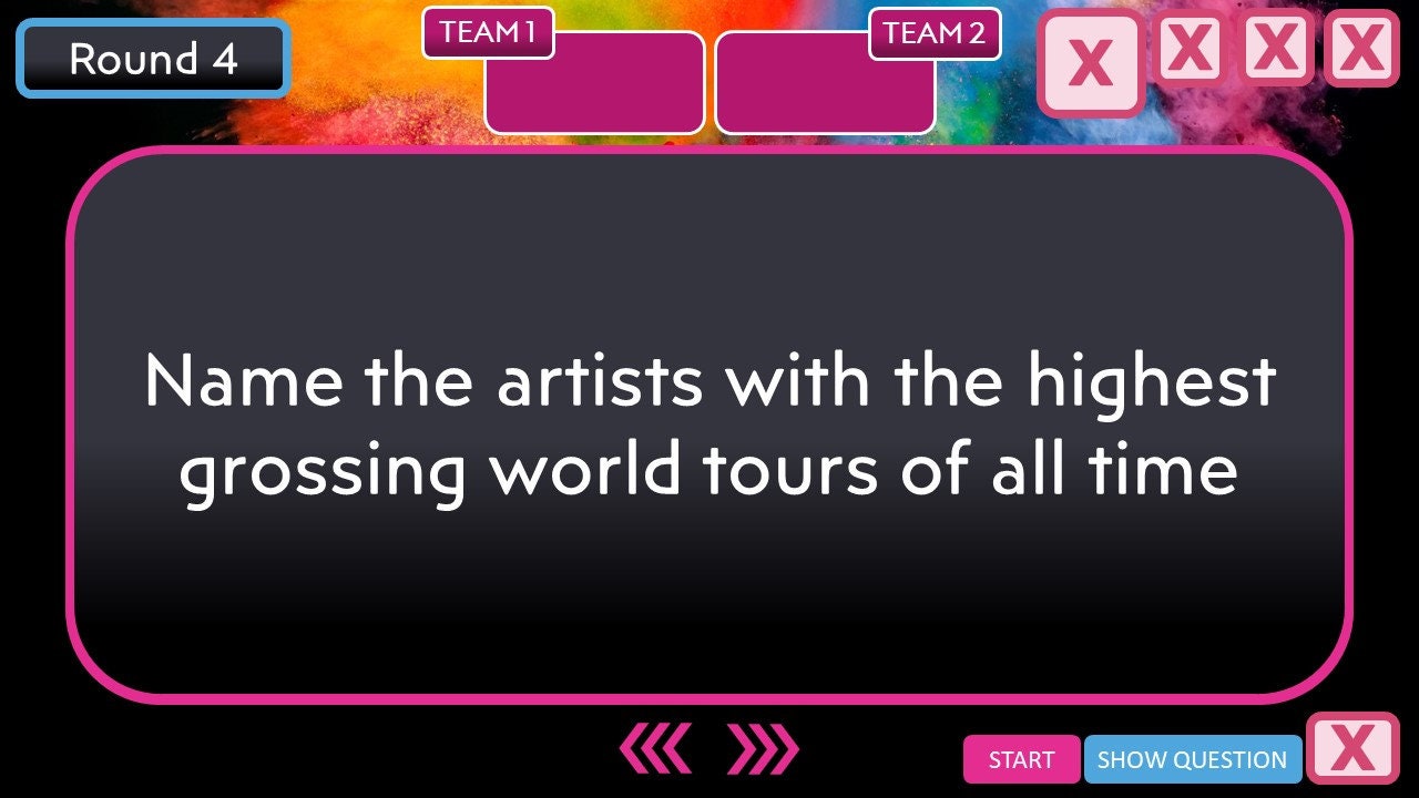 Quiz Clash Music Virtual Party Game Show Download - Screen Share Zoom ...