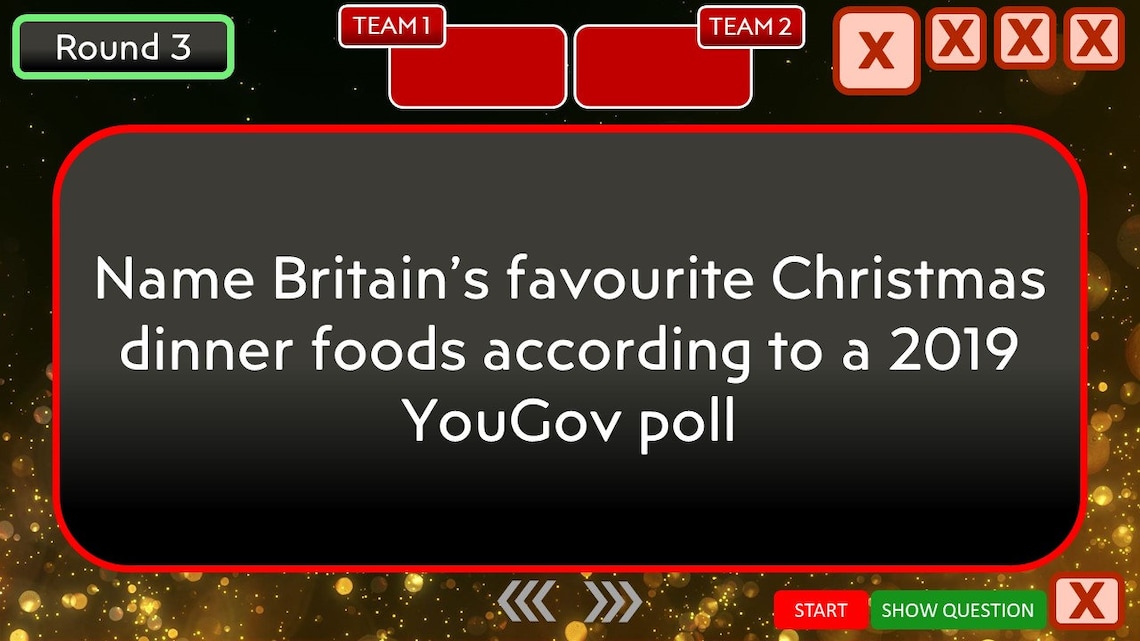 Christmas Party Game Show - Virtual Family Feud Christmas Game for Zoom ...