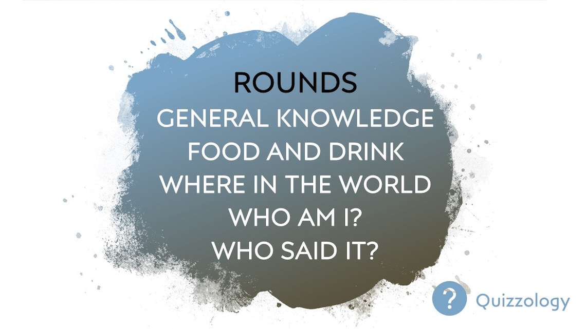 BIG QUIZ NIGHT | Printable General Knowledge Trivia Quiz Download for ...