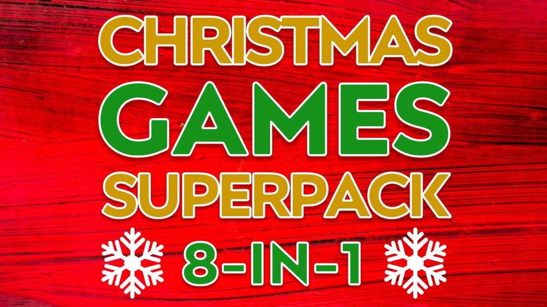 Christmas Party Games & Quizzes | Family Christmas Game Night | Virtual ...